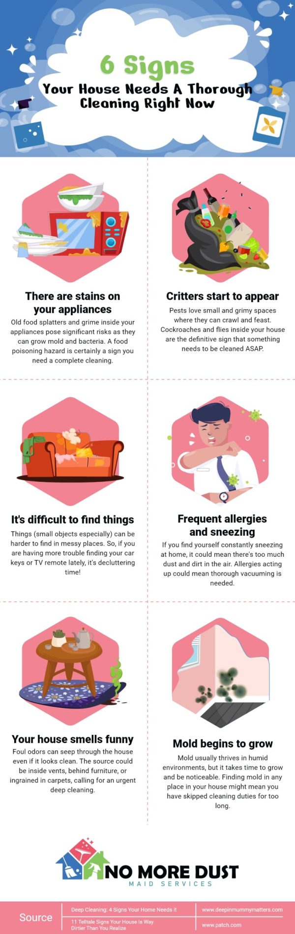 6 Signs Your House Needs A Thorough Cleaning Right Now | Blog